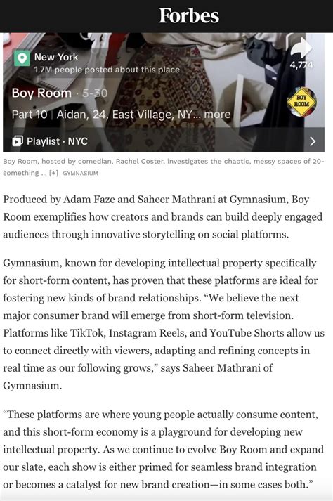 Saheer Mathrani On Linkedin In Short Form Television A Myriad Of Things Can Happen Overnight