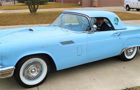 Thats Minor Customs 1957 Robin Egg Blue Ford Thunderbird Classic