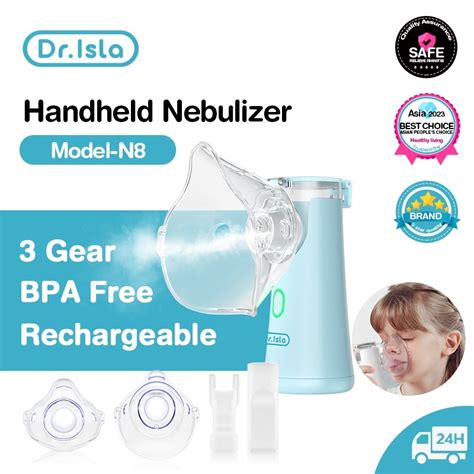 Jual Drisla Nebulizer Portable Mesh Alat Uap Bantu Pernafasan Asma