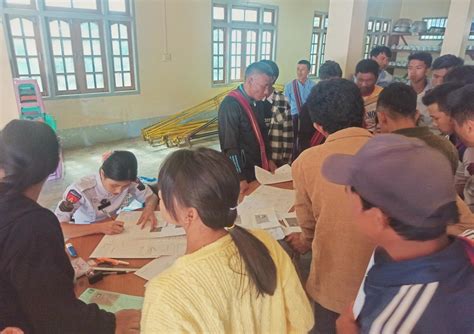 ပင်လောင်းမြို့နယ်တွင် ပန်းခင်းစီမံချက်၂ဖြင့် လူဦးရေအိမ်ထောင်စုစာရင်းန