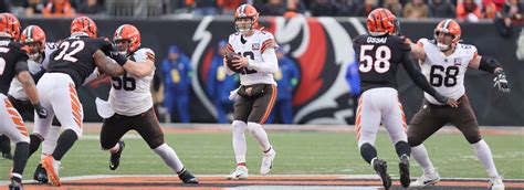 Cleveland Browns Vs Cincinnati Bengals January 7 2024