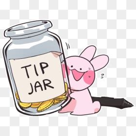 Twitch Tip Jar Custom HD Png Download Vhv