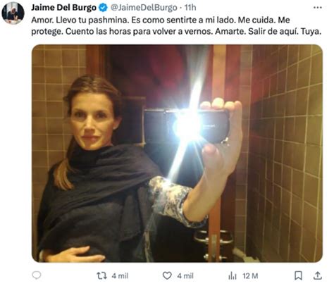 Quién Es Jaime Del Burgo El Exmarido De Telma Ortiz Que Pone En Jaque