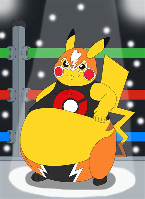 Jumbo Lucha Pikachu By Mcsaurus On Deviantart