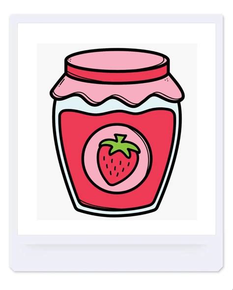 果酱简笔画彩色（共15张）简笔画图片大全