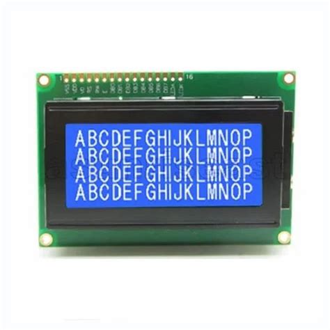 Lcd Module Blue Alphanumeric Liquid Crystal Display At Best Price In Agra