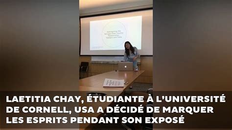 Une élève se déshabille en plein exposé devant sa prof et ses camarades