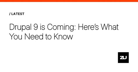 drupal 9 is coming here s what you need to know