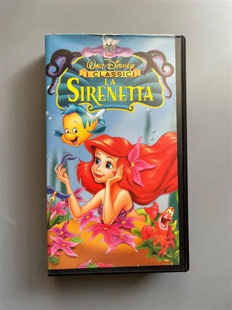 LA SIRENETTA VHS Disney Vs EUR PicClick IT