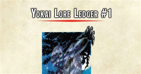 Yokai Lore Ledger 1 Rpg Item Rpggeek