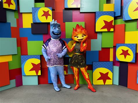 Photos Wade And Ember Are Ready To Meet Guests At Pixar Fest Beginning