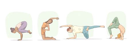 Free Vector Hand Drawn Yoga Poses Collection