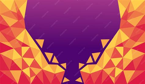 Premium Vector Geometric Polygon Gradient Background Modern