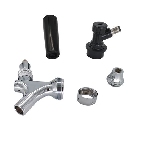 Homebrew Beer Tap Polished Chrome Draft Beer Fauce Grandado