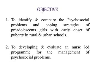 Problem Statement For Study Pptx Menopause Endocrine And Metabolic Diseases