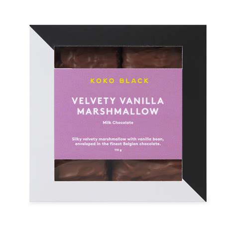 Velvety Vanilla Marshmallow Milk Chocolate Koko Black Chocolate