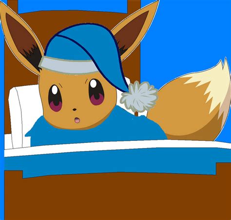 Eevee Getting Ready For Bedtime By Ericfans2003 On Deviantart