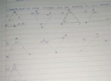 Classify Each Of These Triangles And Give Studyx Classify Each Of These Triangles And Give Studyx