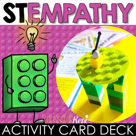 Empathy In Stem Activity Task Cards Counseling Empathy Activities And D