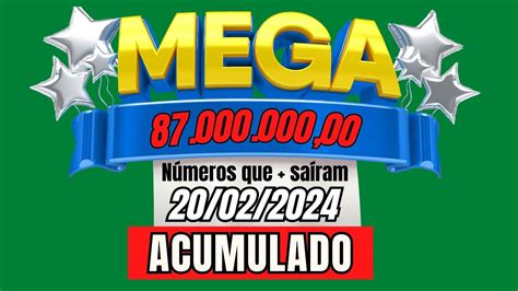NÚMEROS QUE MAIS SAÍRAM E QUE MENOS SAÍRAM MEGA SENA ACUMULADO