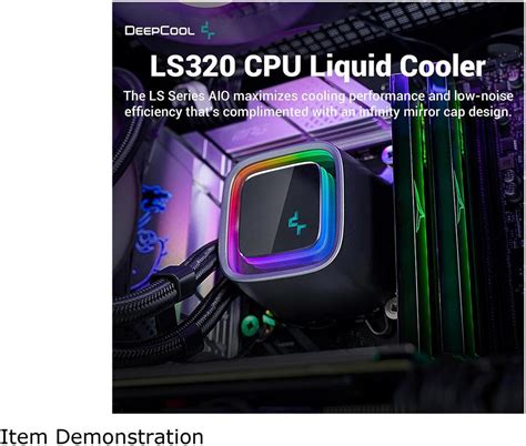 Deepcool Ls320 High Performance Liquid Cpu Cooler 120mm Radiator