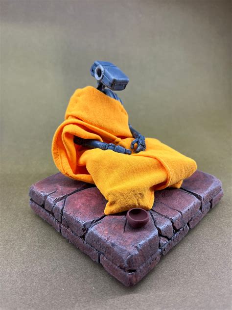 Robot Monk Etsy