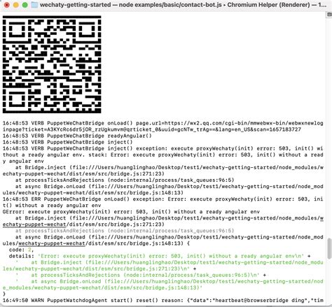 Wechaty Issue Wechaty Getting Started Github