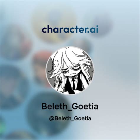 Beleth Goetia Beleth Goetia Character Ai Ai Chat Reimagined