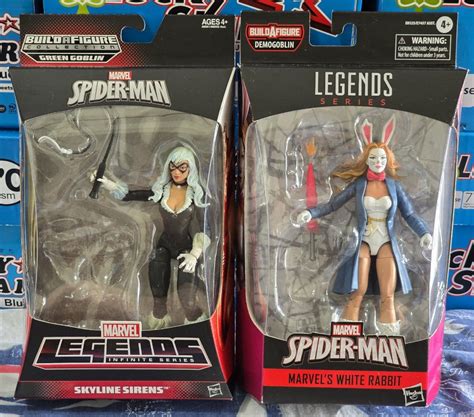 Marvel Legends Spider Man Sexy Black White Set Hobbies Toys Toys Games On Carousell