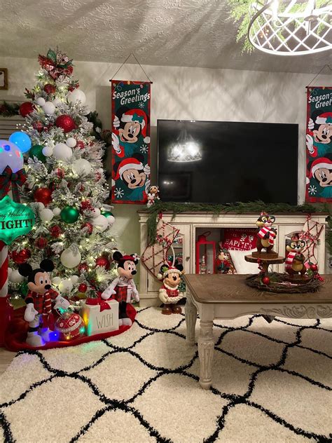 Mickey Mouse Christmas Home Decor Disney Christmas Decor Ideas