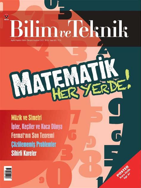 Bilim ve Teknik Haziran Sayısını Hemen Satın Al Sadece TL