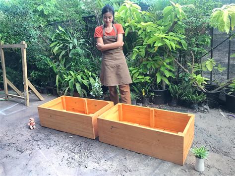 ส Boxforfarm รับทำ กระบะไม้ปลูกผัก ปลูกดอกไม้ ทุกรูปแบบ