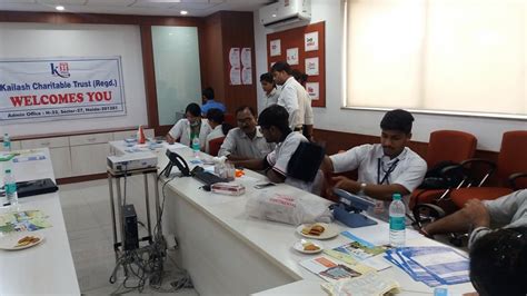 Kailash Charitable Trust Organized A Free Health Check Up Camp At