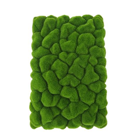 Simulated Moss Foam Board Flocking Fake Moss Stone Plant Background