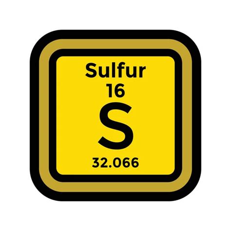 Azufre Elemento