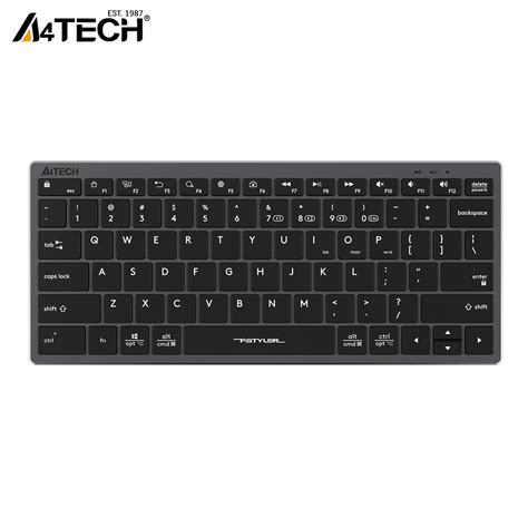 A4tech Fbx51c Bluetooth And 2 4g Wireless Keyboard Black White In Pakistan Techglobe Pk