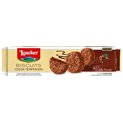 Loacker Biscuits Cocoa Temptation 80g