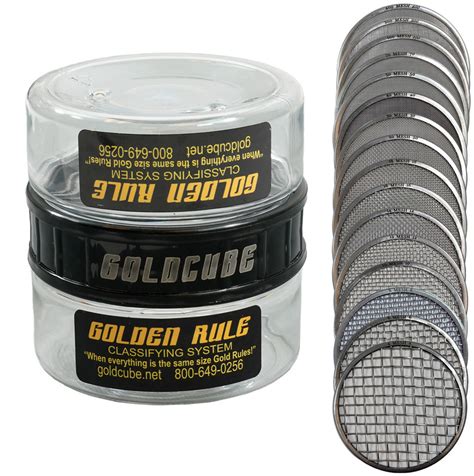 Gold Cube Golden Rule 16 Screen Classifier Pro Pack Gold Prospecting