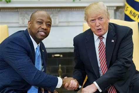 Tim Scott The Only Black Gop Senator Promises To Finish Trumps