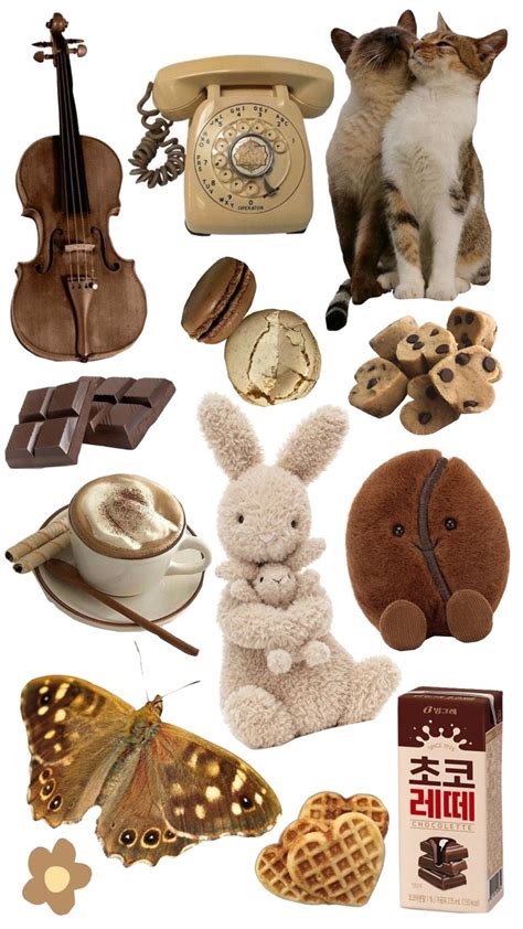 Brown Theme Stickers