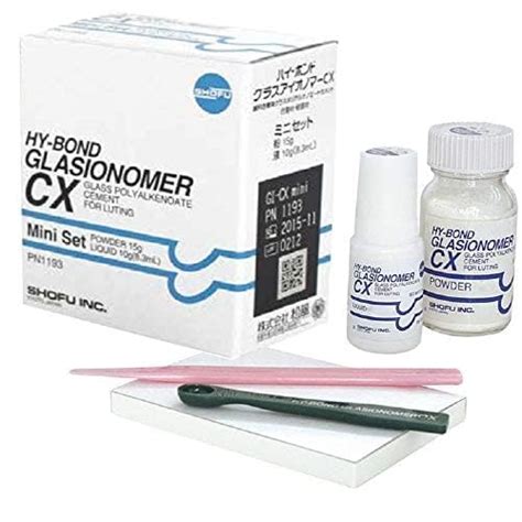 Dental Shofu Hy Bond Glasionomer Cx Glass Ionomer Luting Cement Mini