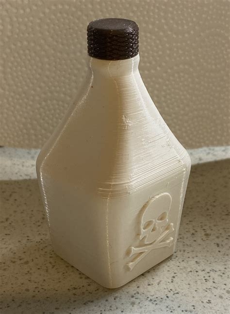 Poison Flask 2 By Look For Download Free Stl Model
