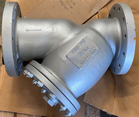 Titan 8 Ys 62 Cs Carbon Steel 300 Flg Y Strainer Ebay