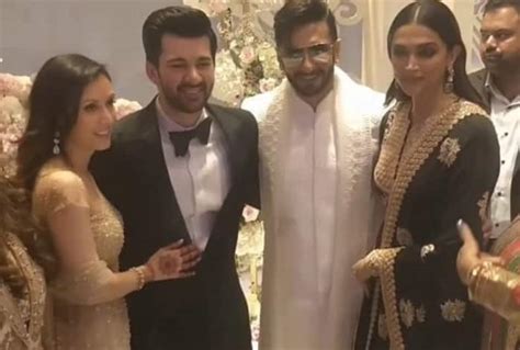 Karan Deol Drisha Acharya Wedding Ranveer Singh Deepika Padukone Get