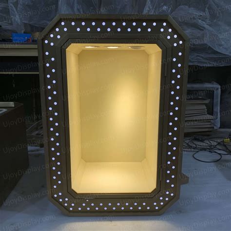 Wall Mount Jewelry Display Case Jewelry Showcase Manufacturer Jewelry Kiosk Design Factory