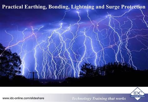 Practical Earthing Bonding Lightning And Surge Protection Ppt