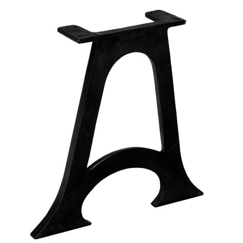 Omabeta Pieds de table Pied de table base 2 pcs Base voûtée Cadre