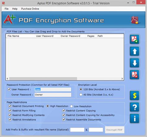 PDF Protection Software 2 0 1 5 32 64 bit скачать для Windows