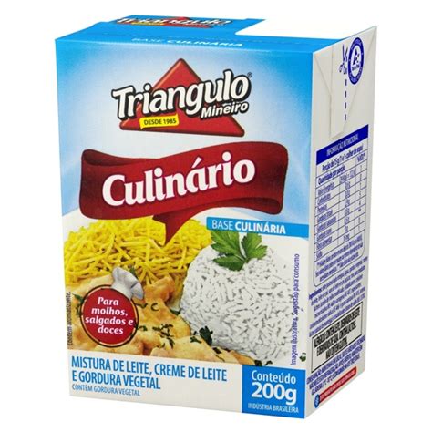 Creme Leite Culinario Triangulo 200g Camilo Atacadista Paranavaí