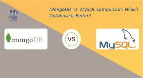 mongodb vs mysql comparison which database is better